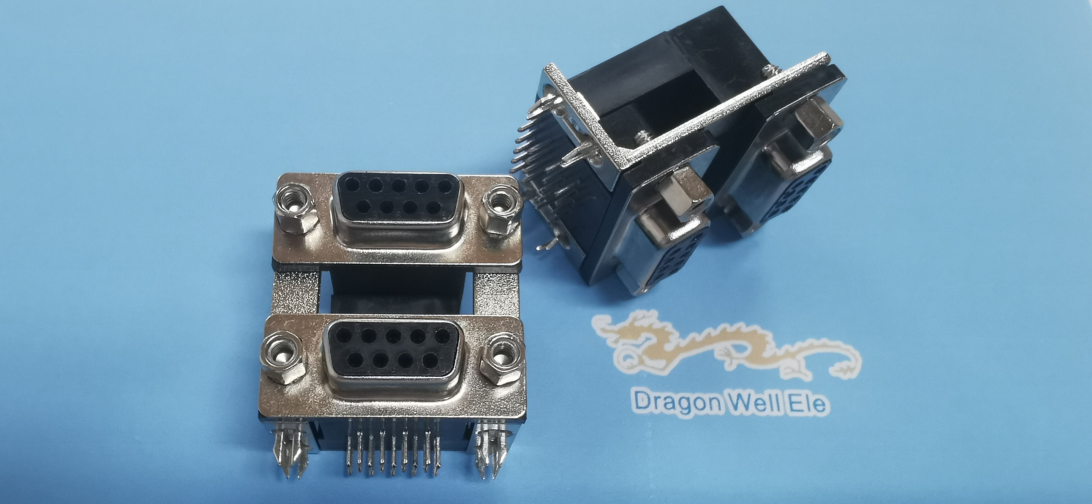 Buy Wholesale China D-sub Connector Hdr 9p Female + 9p Female Oem / Odm ...