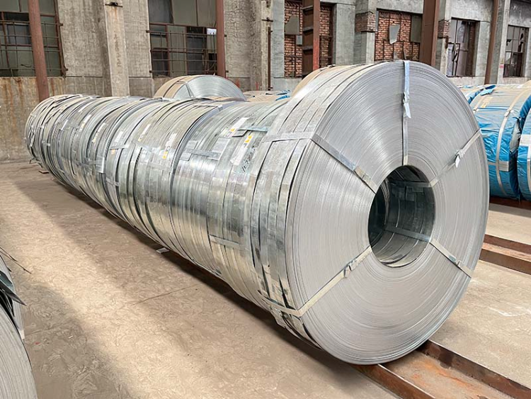 Buy Wholesale China 114mm Width Galvanized Steel Strip Coil & Pre ...