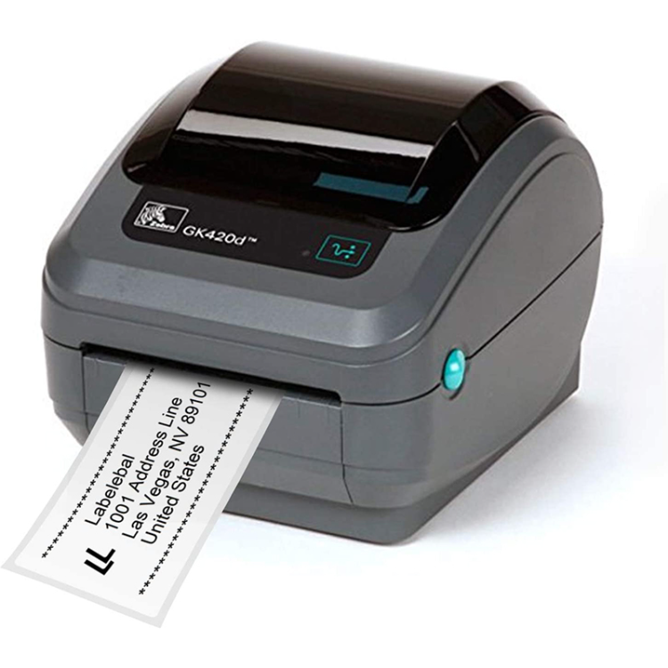 Waterproof Oil Resistant Thermal Printing Shipping Courier Labels 4 X 6 ...