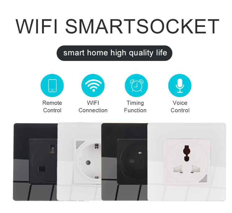 Buy Wholesale China China Manufacture White Brazil Smart Wall Socket ...