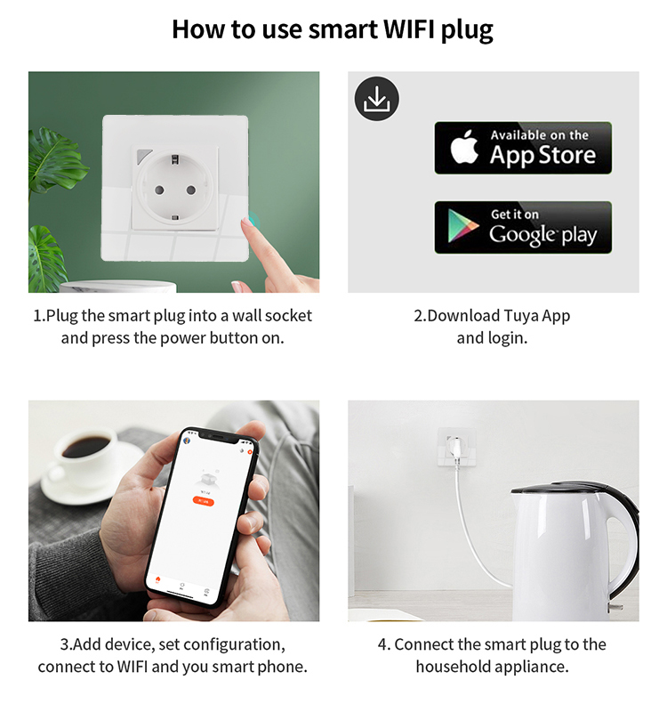 Buy Wholesale China China Manufacture White Brazil Smart Wall Socket ...