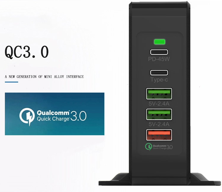 Pd Quick Charger 5 Ports Usb 75w Mobile Phone Fast Charger For Mobile Phonepopular - Explore ...