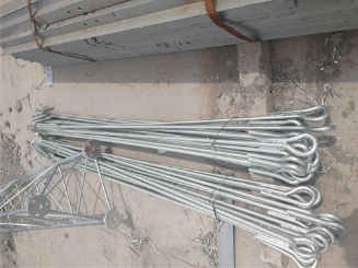 Buy Wholesale China Hot Dip Galvanized Steel Tube Guy Wire Mast Ham ...