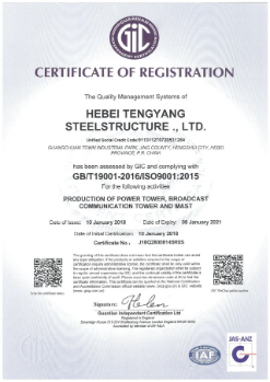 Buy Wholesale China Hot Dip Galvanized Steel Tube Guy Wire Mast Ham ...