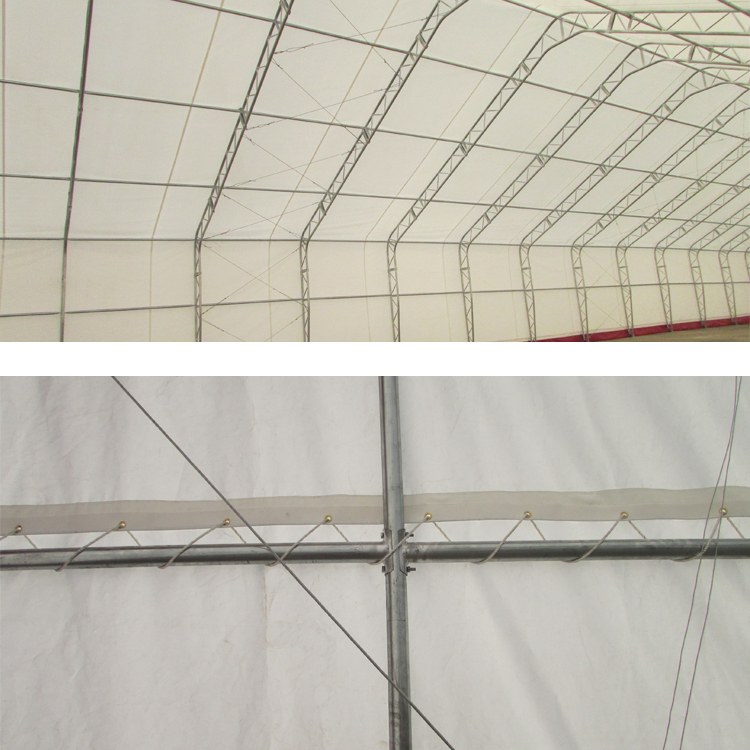 Buy Wholesale China Sst50100 Galvanized Steel Pipe Truss Arch Warehouse ...