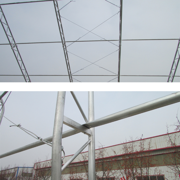 Buy Wholesale China Sst50100 Galvanized Steel Pipe Truss Arch Warehouse ...