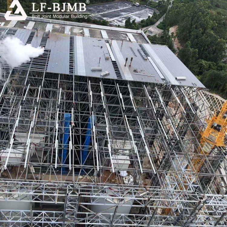 Lfbjmb Steel Structure Basketball Sport Hall Stadium Roof Space Truss ...