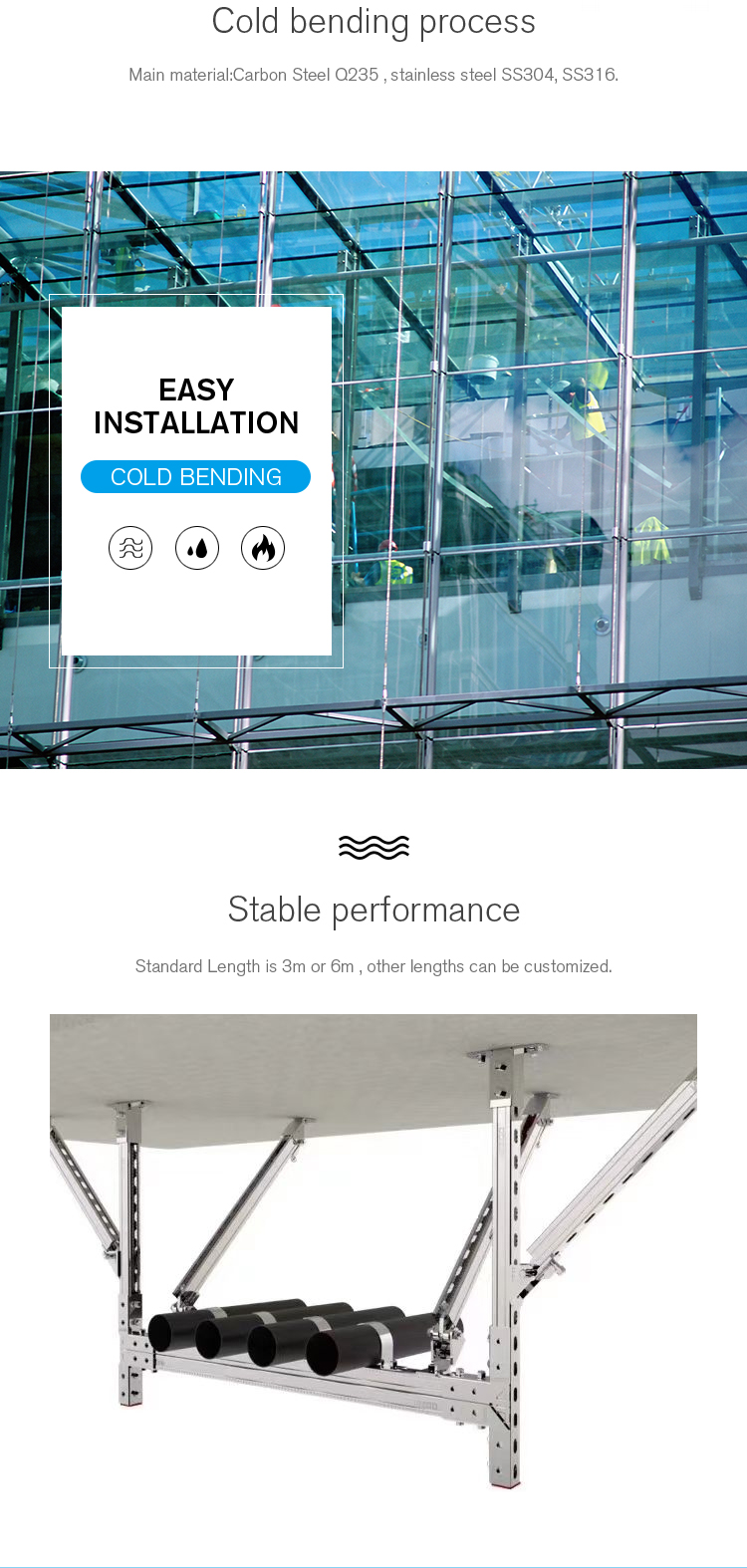 Standard Size Steel Roof Truss Truss Galvanized C-channel Steel U ...