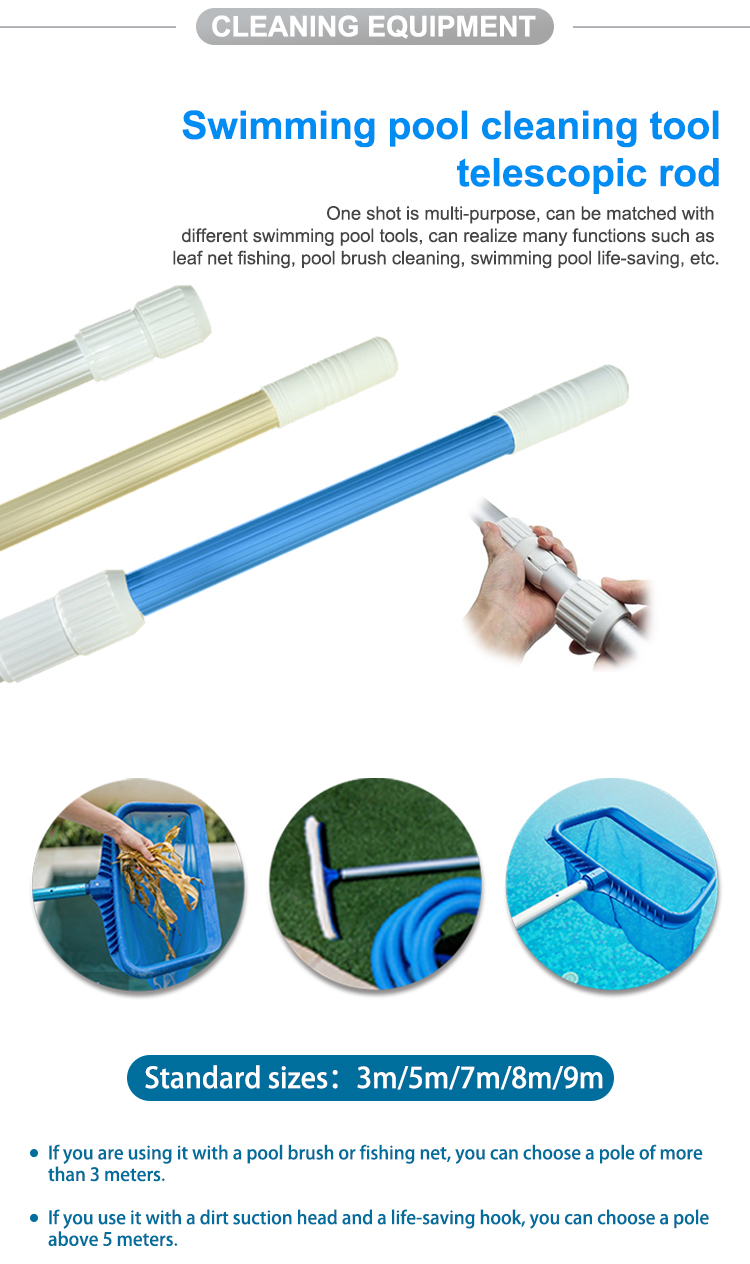Whole Prices Aluminum Swimming Pool Cleaning Equipment Pool Telescopic ...