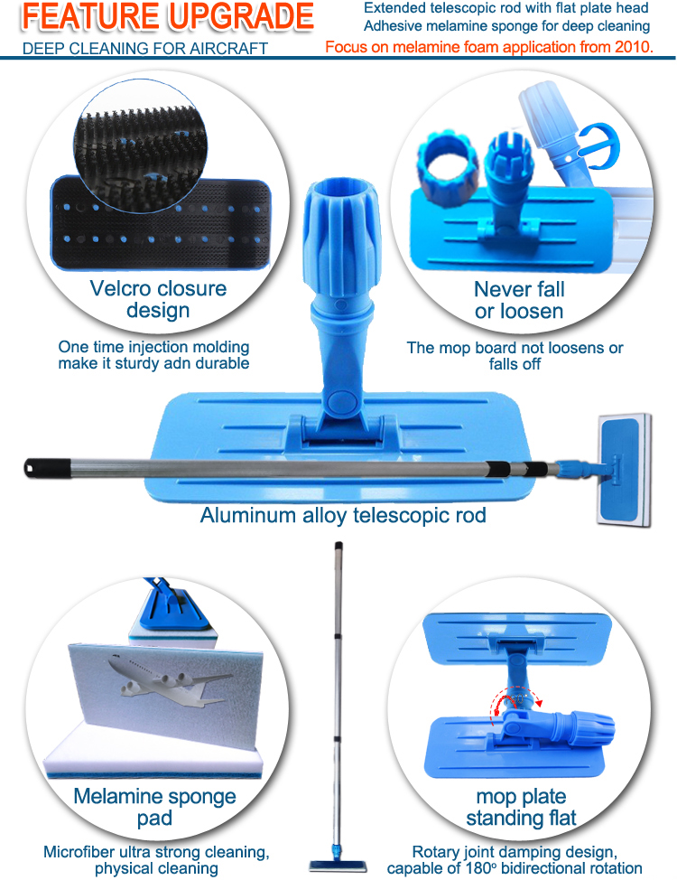 Aircraft Cleaning Products 3-meter Aluminum Telescopic Pole Aviation ...