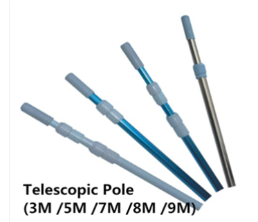 3m/5m/7m/8m/9m Strong Swimming Pool Vacuum Telescopic Pole For Swimming ...