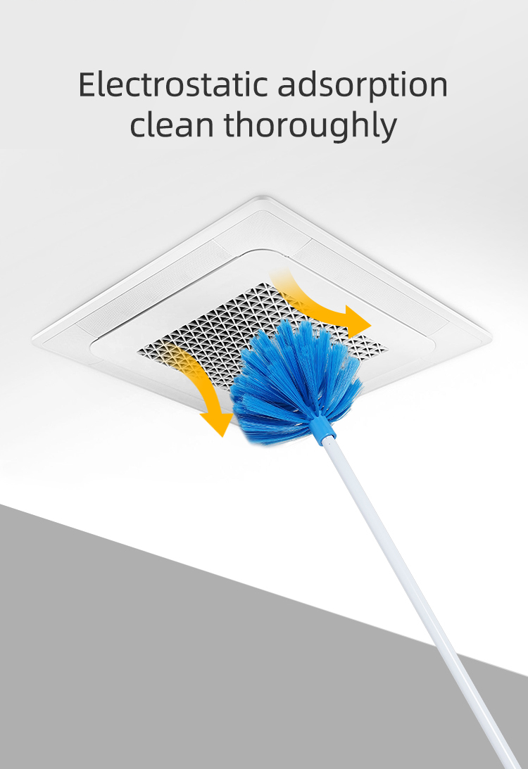 Buy Wholesale China Long Handled Pp Bristles Cobweb Duster Handheld ...