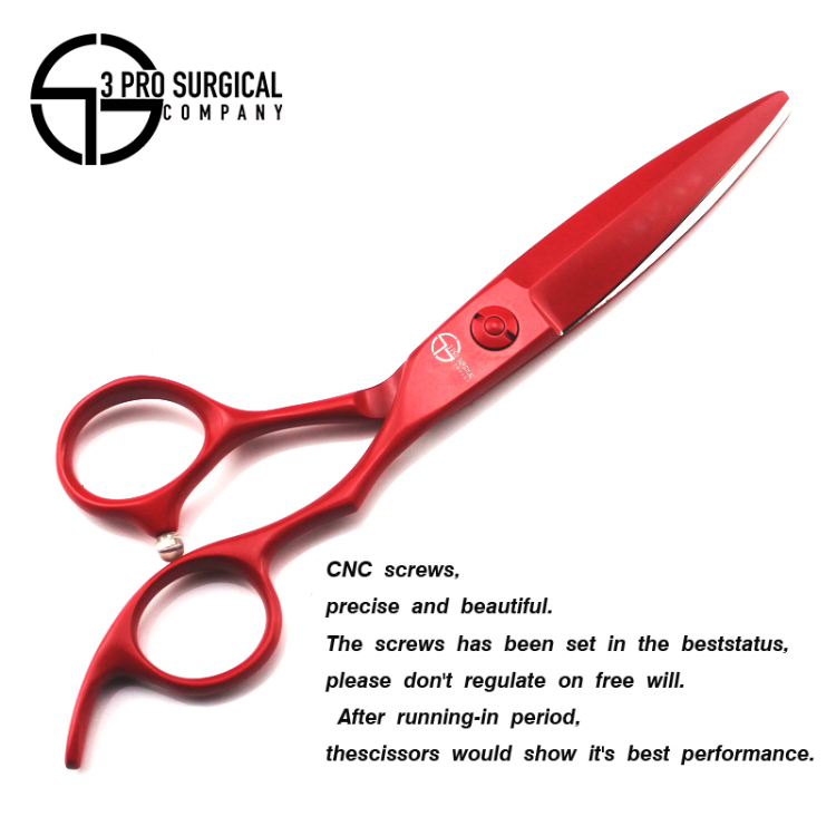 Buy Wholesale Pakistan Red Barber Scissors Set Salon Hairdressing Hair ...