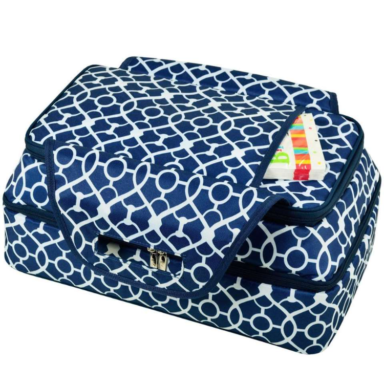 Cker001 Wholesale Double Layer Pie Cake Carrier Bags Insulated Thermal ...