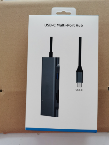 Oem Aluminum Usb Hub Usb Type C Hub 3.0 Multi Function Adapter 8 In 1 ...