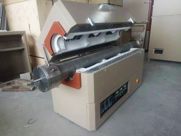 Lab 1200/1400/1600c Tilting Rotary Tube Furnace Price Atmosphere Vacuum ...