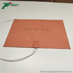 3d Printer Silicone Rubber Heat Pads Waterproof Flexible Induction ...