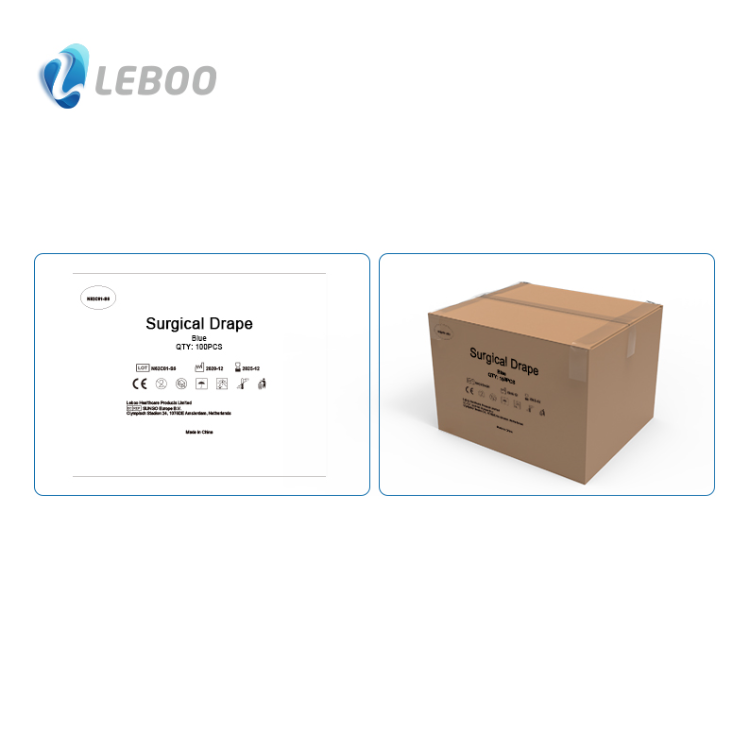 Leboo Disposable Medical Sterile Surgical Drapes Fenestration Surgical ...