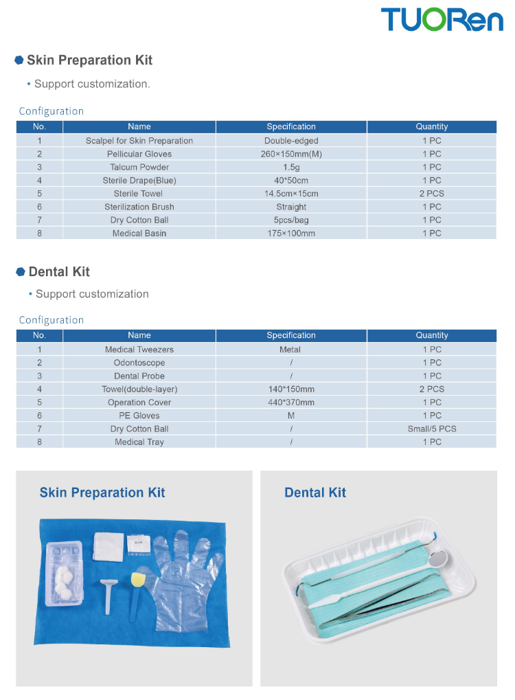 Medical Consumable Angiography Drape Pack Sterile Medical Angio Kit ...
