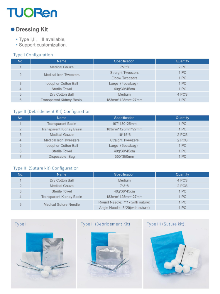 Medical Consumable Angiography Drape Pack Sterile Medical Angio Kit ...