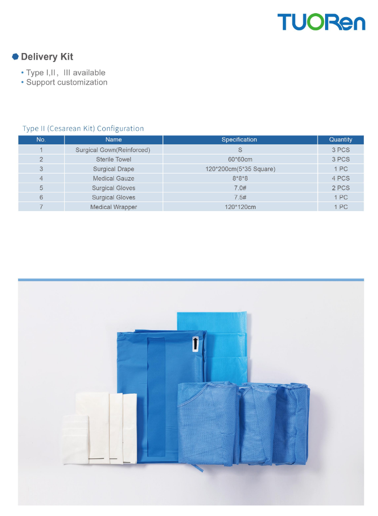 Medical Consumable Angiography Drape Pack Sterile Medical Angio Kit ...