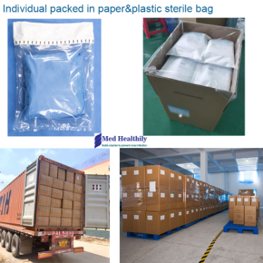 Medical Fabric Surgical Disposable Drape Sheet With Tape Absorbent ...