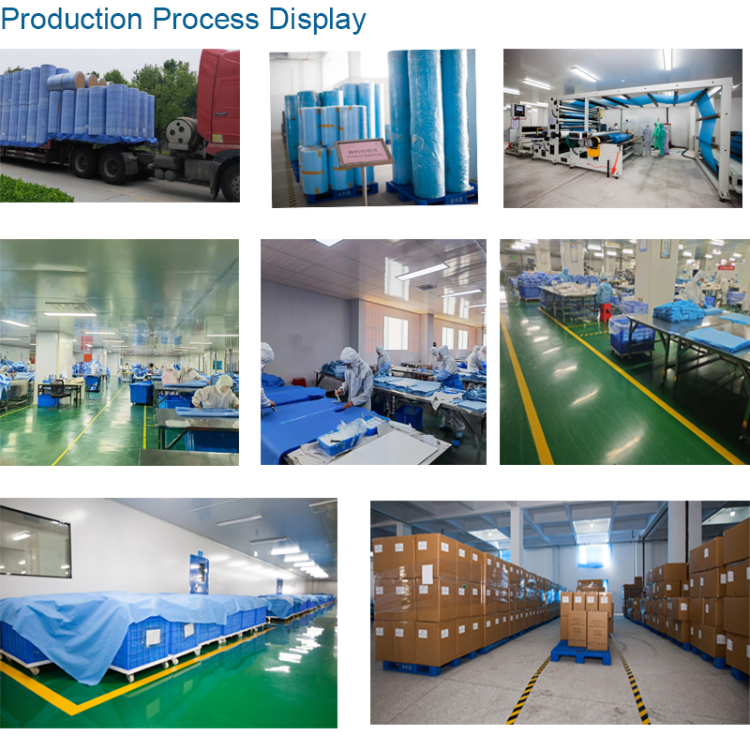 Medical Fabric Surgical Disposable Drape Sheet With Tape Absorbent ...