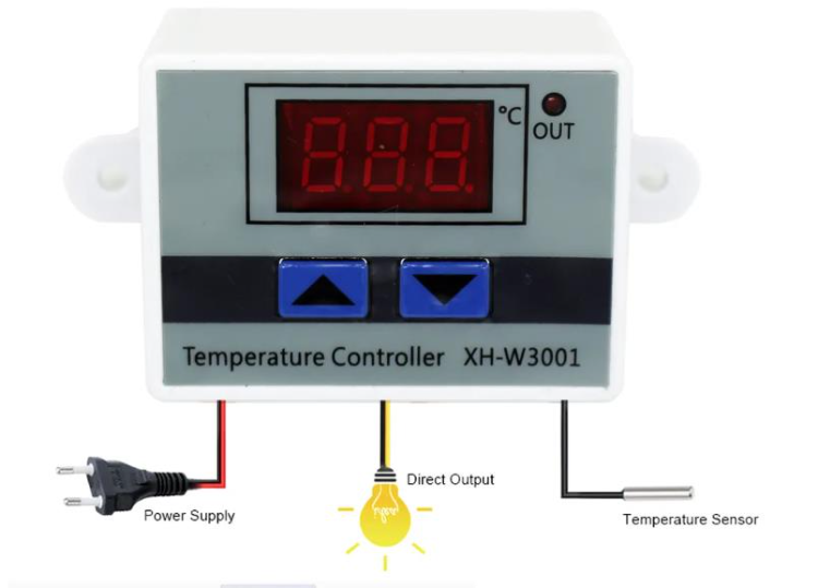 Buy Wholesale China Xh-w3001 Digital Temperature Controller Small ...