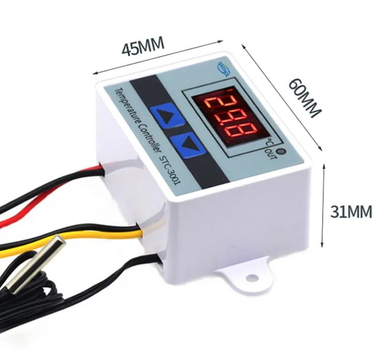 Buy Wholesale China Xh-w3001 Digital Temperature Controller Small Temperature Control Switch ...