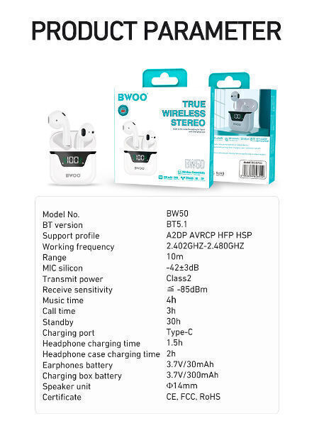 Factory Direct High Quality China Wholesale Bwoo Mini Wireless ...