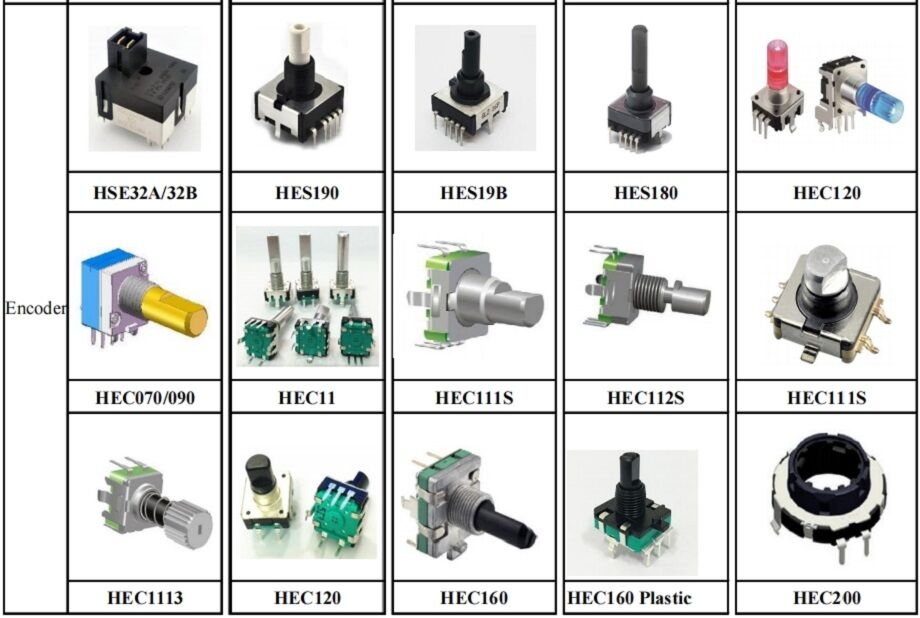 Factory Customize 12mm Incremental Encoder 24 Pulses 24 Detents Rgb Led ...