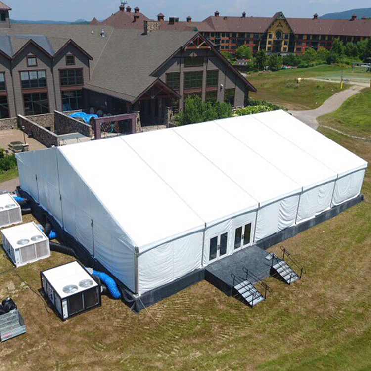 Large Industrial Insulated Tent Temporary Marquee Warehouse Storage ...