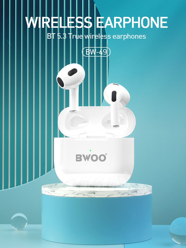 Buy Wholesale China Bwoo Bluetooth Tws 5.3 Wireless Earphone Mini ...