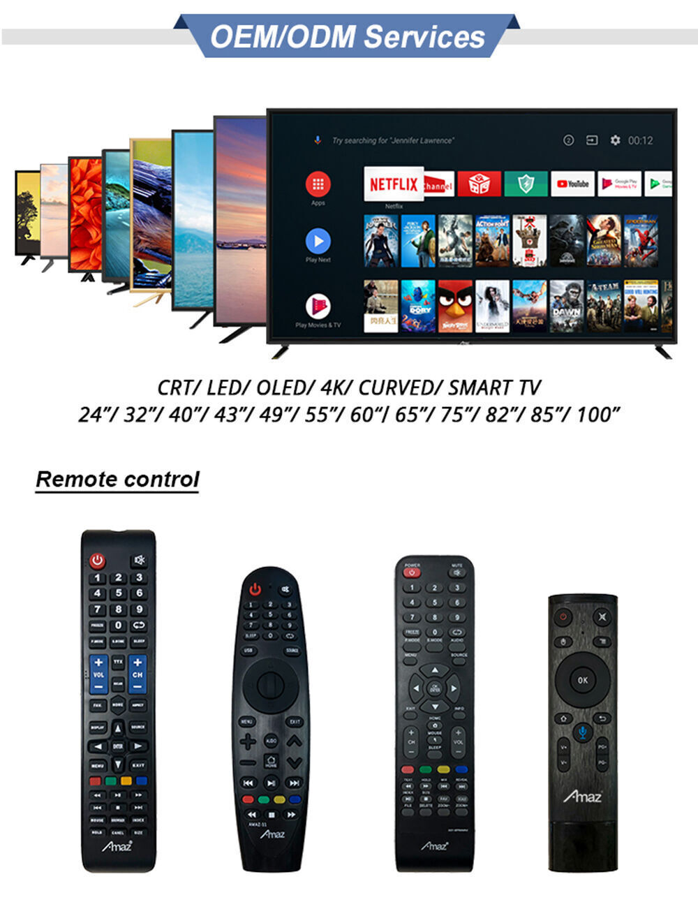 Buy Wholesale China Factory Price 43'' Led Smart Tv Android System 1+8g ...