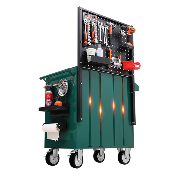 Factory Workshop Furniture Garage Storage Fix Tool Set Steel Tool Chest ...