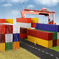 Buy China Wholesale C8748 9pcs Different Colored Ho Scale 1:87 48ft ...