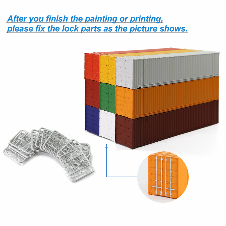 Buy China Wholesale C8748 9pcs Different Colored Ho Scale 1:87 48ft ...