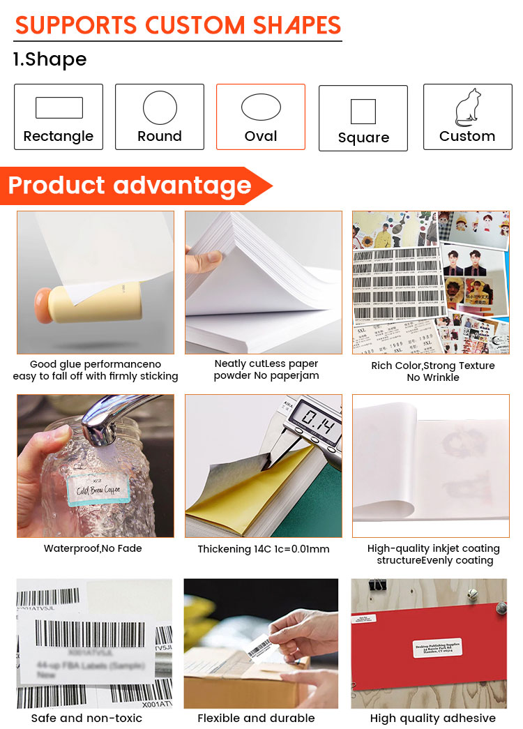 Buy Wholesale China 210*297mm Self Adhesive Die Cut Address Label ...