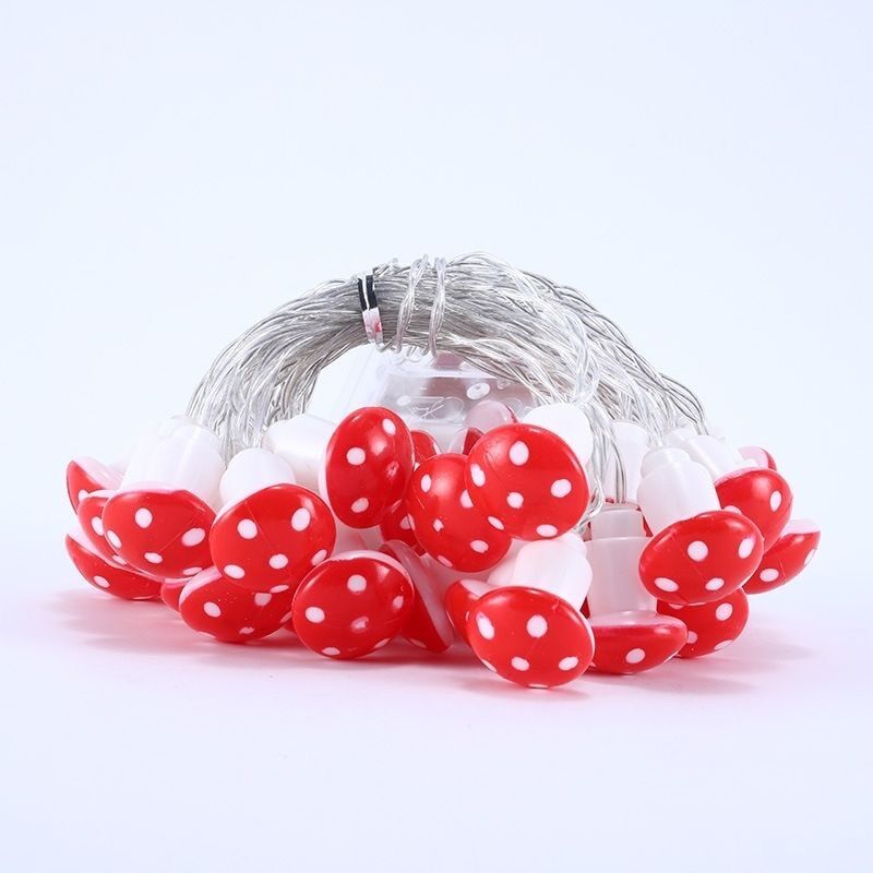 Buy Wholesale China Mushroom Decor Cottagecore Room Decor 10ft 30leds Mushroom String Lights ...