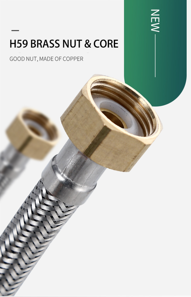 8 Strands Of Steel Wire Outer Weaving Double Head Stainless Steel ...