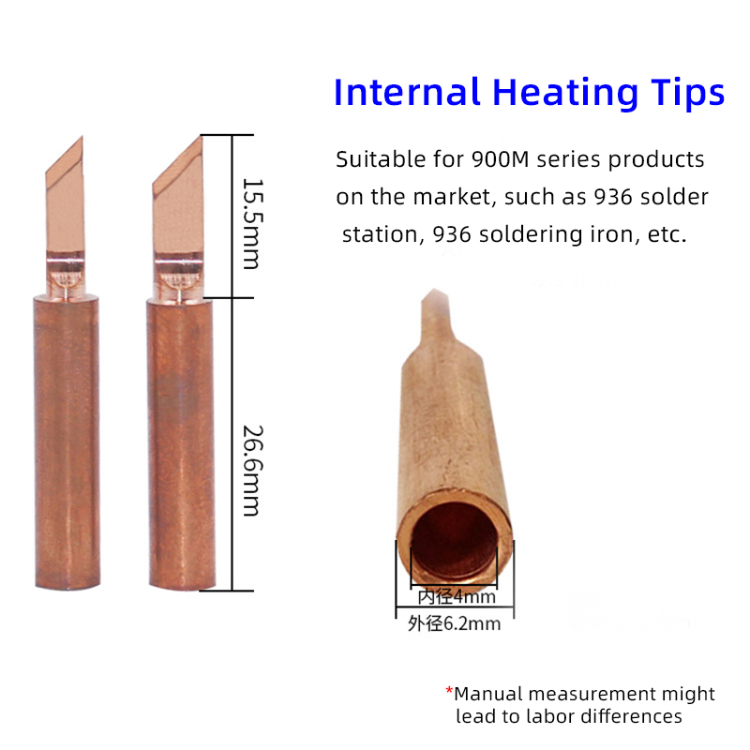 Buy Wholesale China 936 Electric Soldering Iron Tips 900m Pure Copper ...