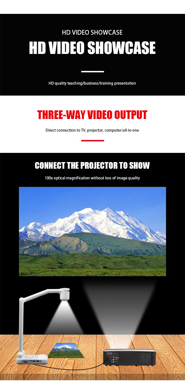 Buy Wholesale China Digital Visualizer Visual Presenter Document Viewer ...