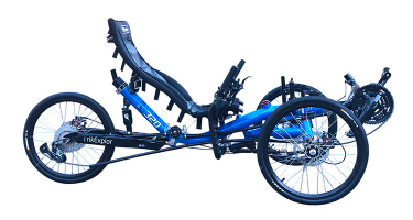 48v500w Mid Motor Large Torque Electric Touring Tadpole Recumbent Trike ...