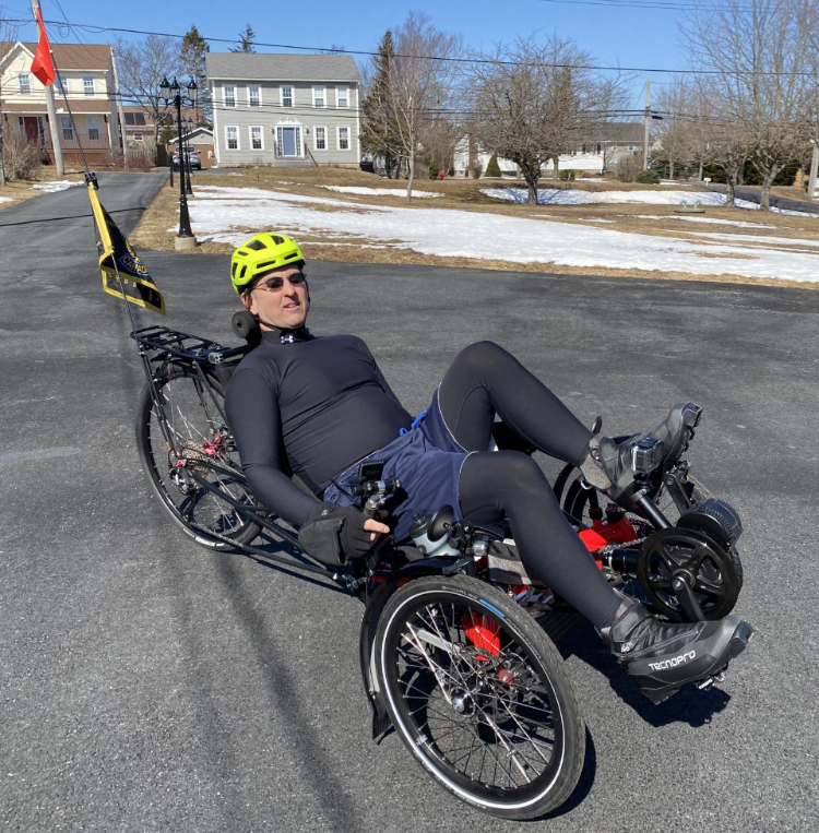 48v500w Mid Motor Large Torque Electric Touring Tadpole Recumbent Trike ...