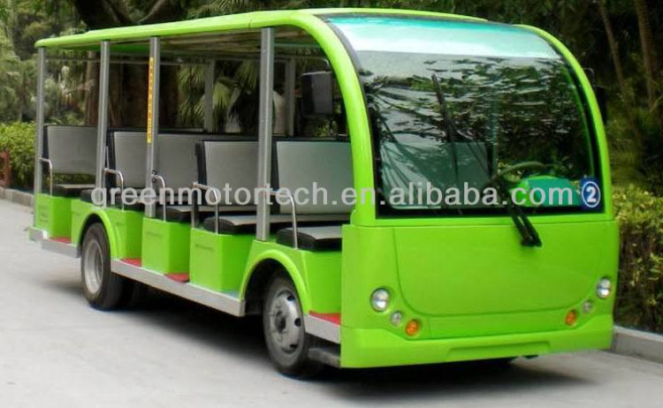Buy Wholesale China Solar Panel Powered Electric 23 Seats Shuttle Bus ...