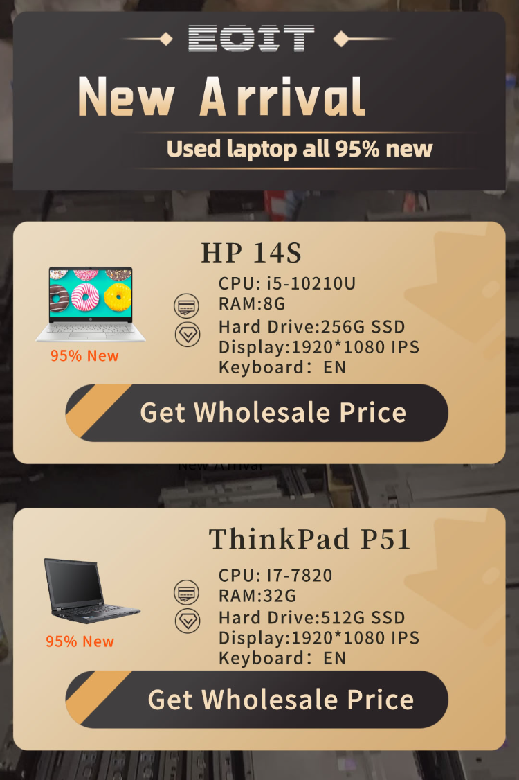 Second Hand Wholesale Office Notebook Used Laptops Refurbished Core I7 I5 256gb 500gb For Lenovo ...