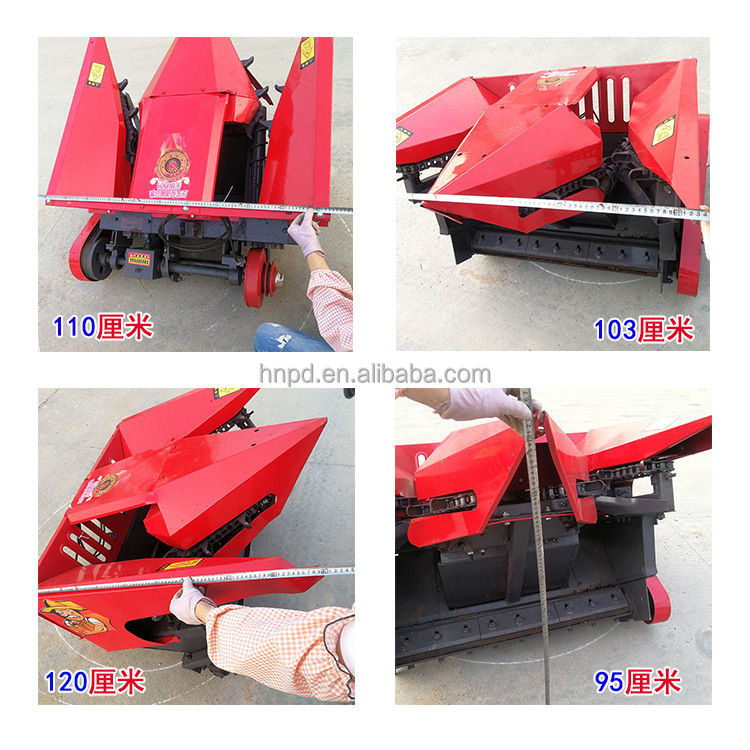 The Corn Mini Combine Harvester And Corn Cob Harvester And Corn Forage ...