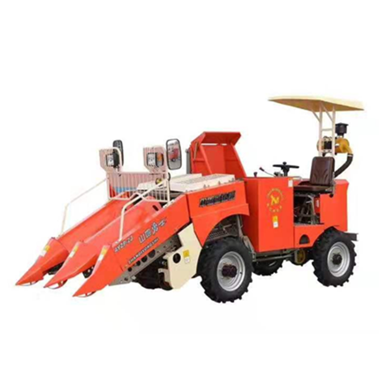 Buy China Wholesale Self Propelled Wheel Corn Harvester Chinese Corn ...