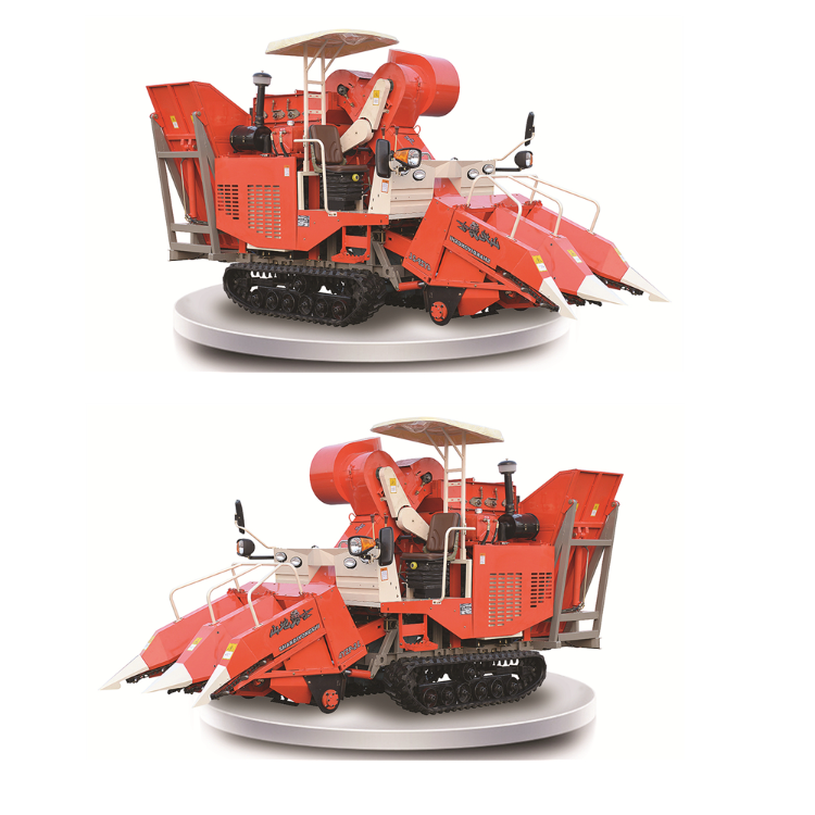 Buy China Wholesale Crawler Corn Harvester & Tracked Self Propelled ...