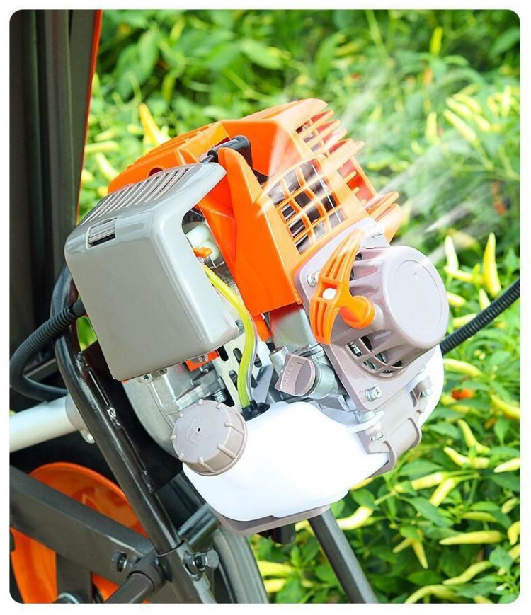 Small Corn Harvester Hand-push Soybean Straw Windrower Agricultural ...